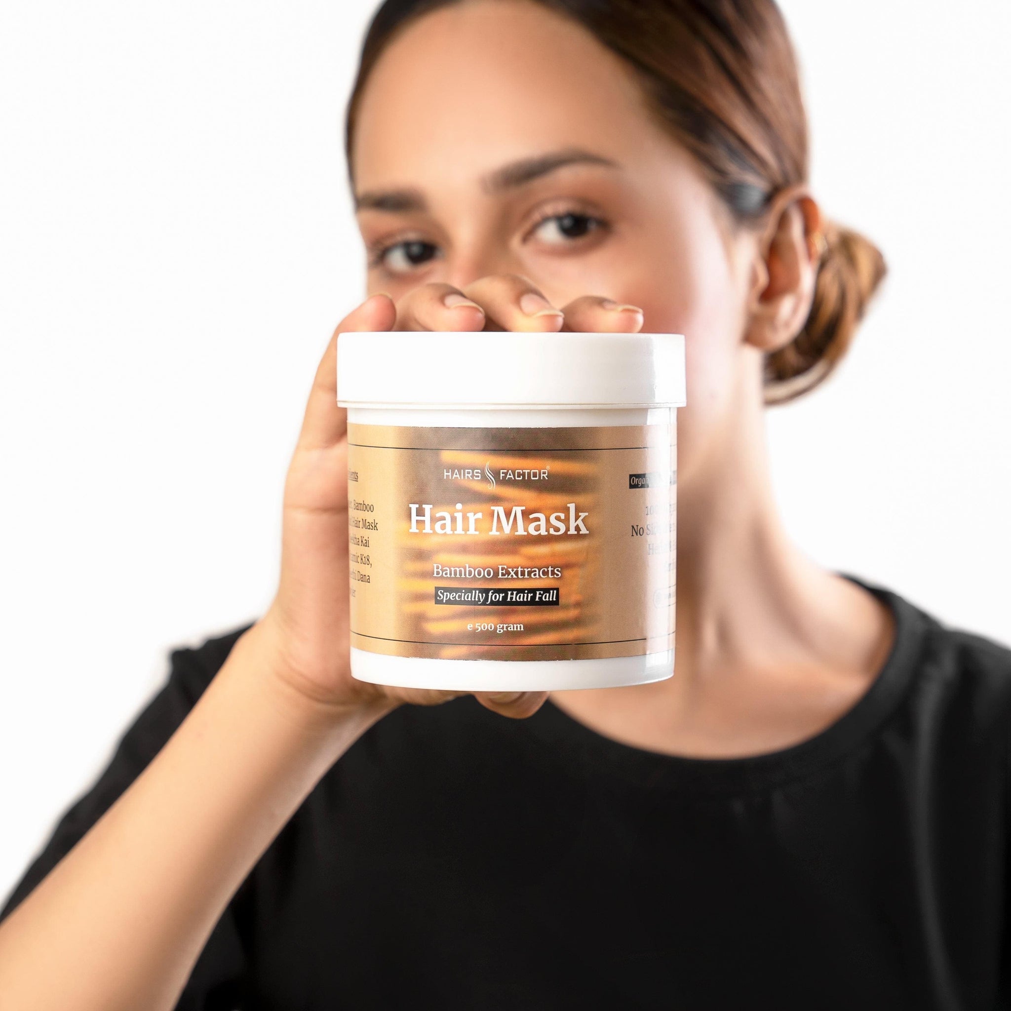 Buy Organic Hair Mask Jar 500g in Pakistan | HairsFactor